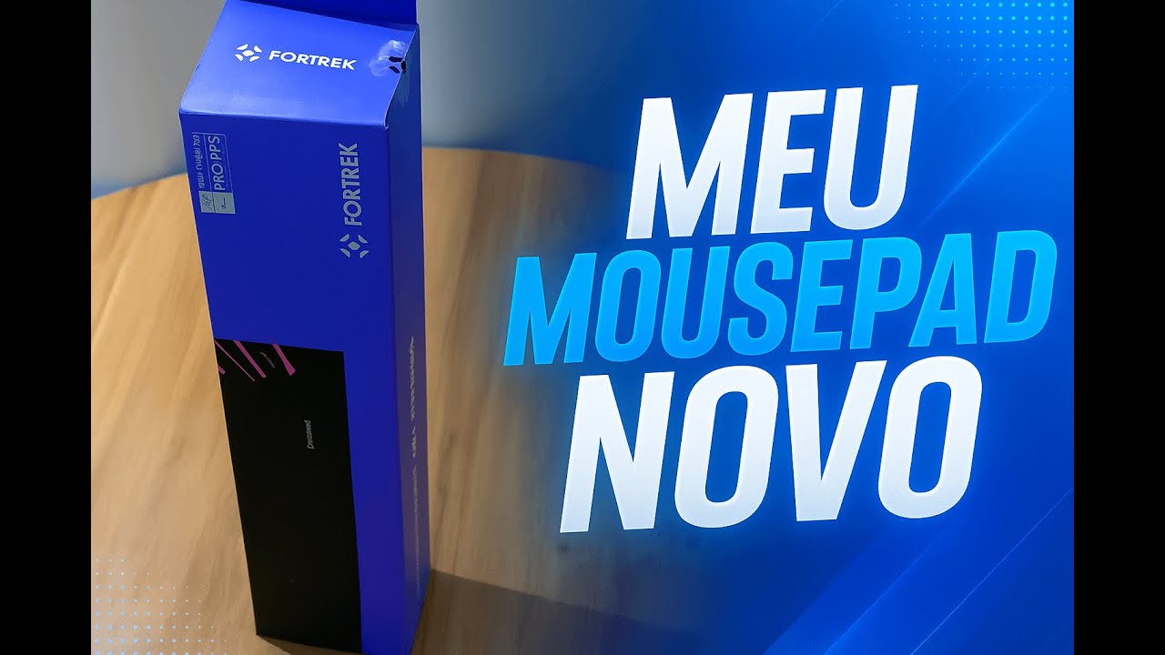 UNBOXING Mousepad GAMER - Fortrek 900x400 (90x40) - YouTube