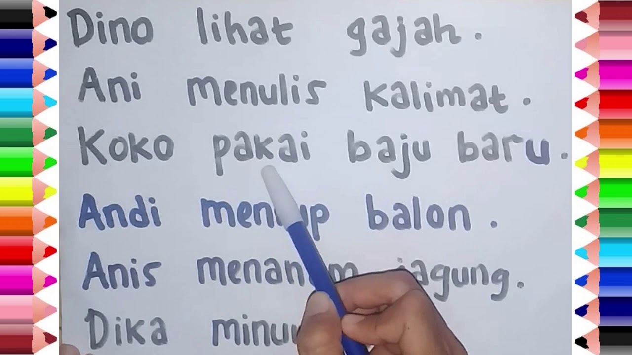 Modul belajar membaca untuk anak tk - lsapeer