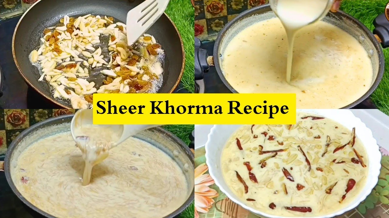 Eid Special Sheer Khorma Recipe | Creamy Seviyan Dessert in 10 Minutes ...