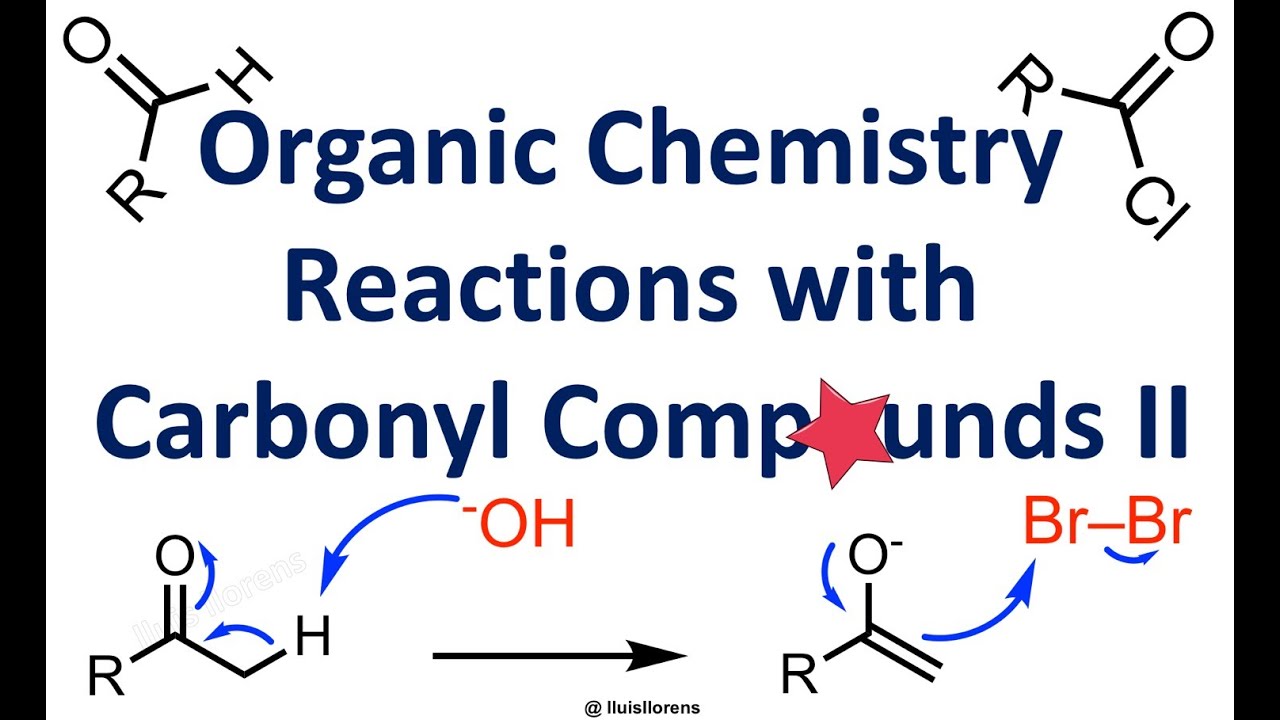 Reactions with carbonyl compounds II - YouTube
