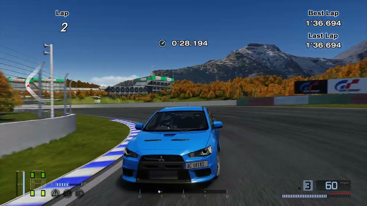 Assetto Corsa Mod: Mitsubishi Lancer Evolution X MR | Autumn Ring - YouTube