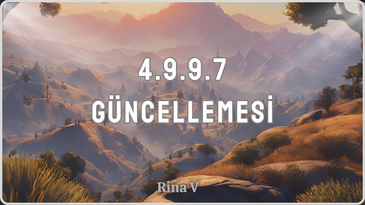RINA V 4.9.9.7 Güncellemesi | www.rina-roleplay.com - YouTube