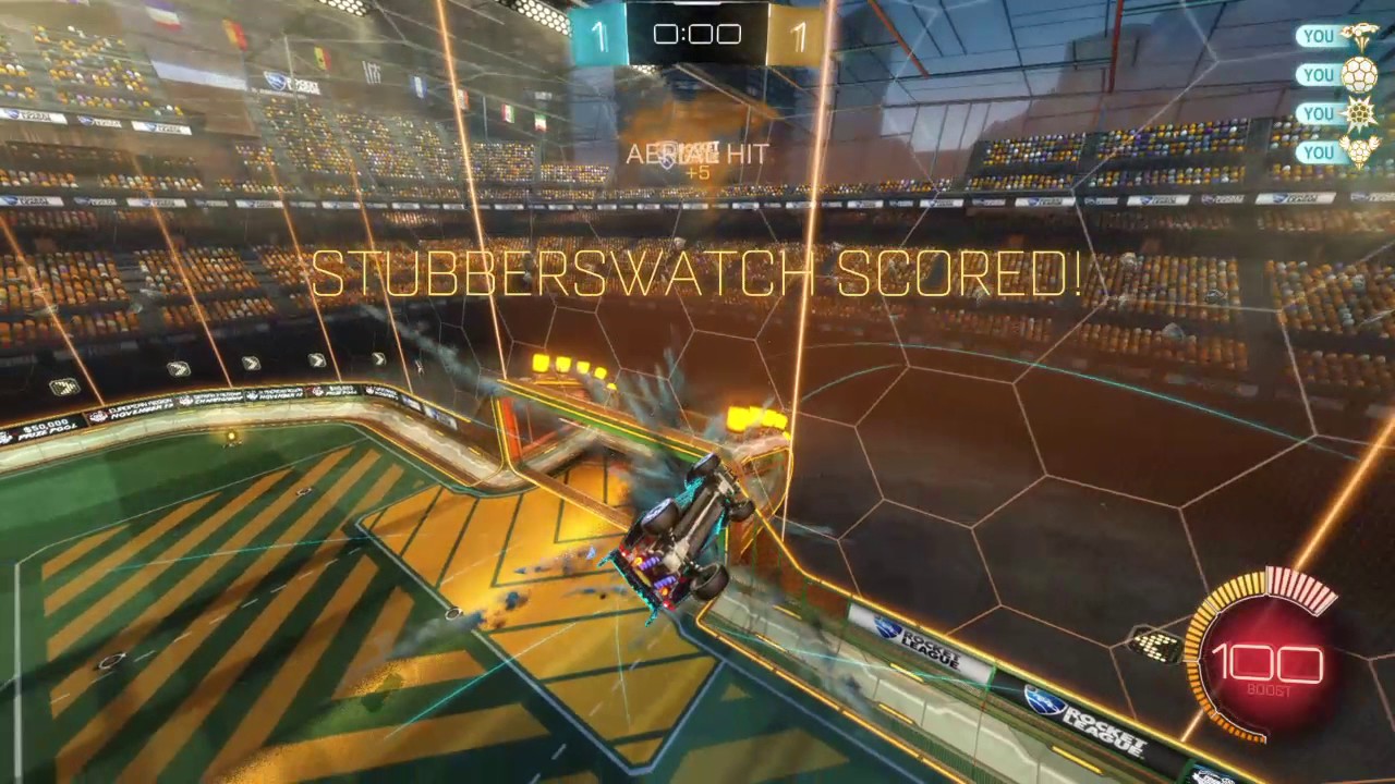 Aerial dribble practice - RL/PS4 - YouTube