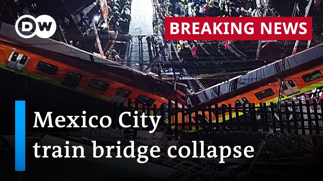 At least 20 dead in metro train bridge collapse in Mexico City | DW ...