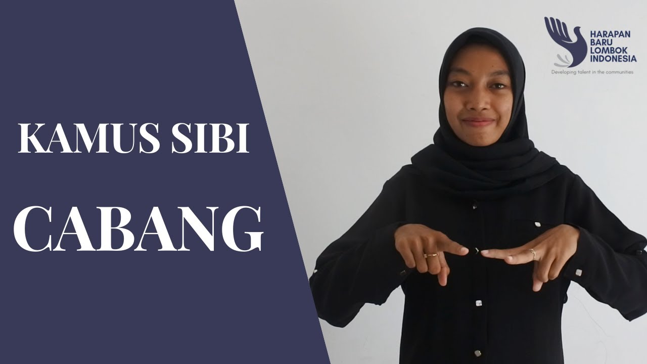 Kamus SIBI - Cabang - YouTube