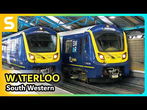 Trains at London Waterloo (SWML) 30/10/2025