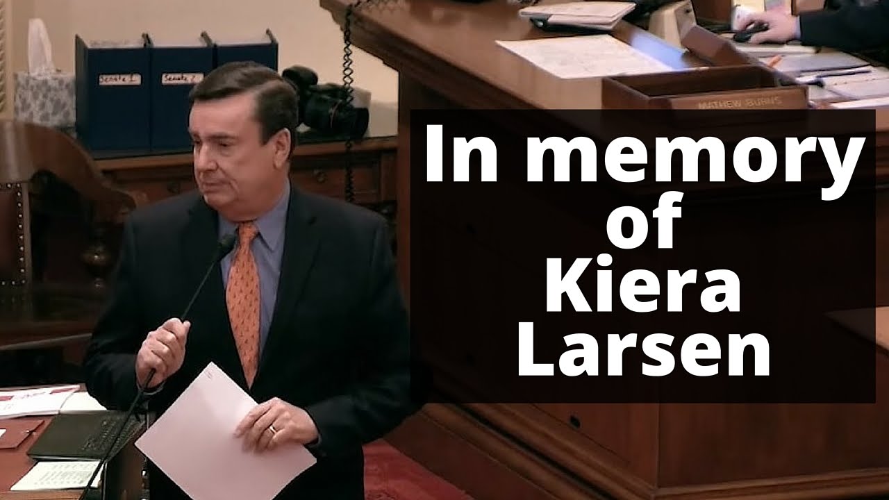 In Memory of Kiera Larsen - YouTube