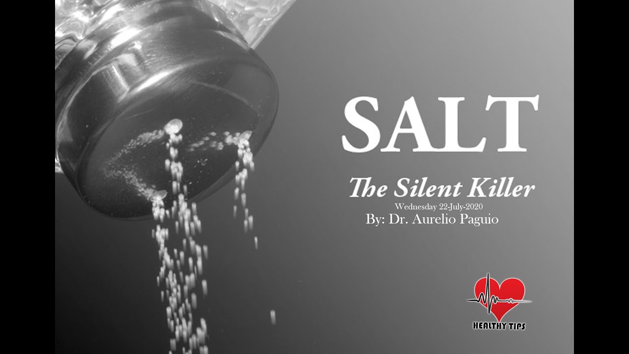 Salt, a silent Killer- Dr Paguio - YouTube