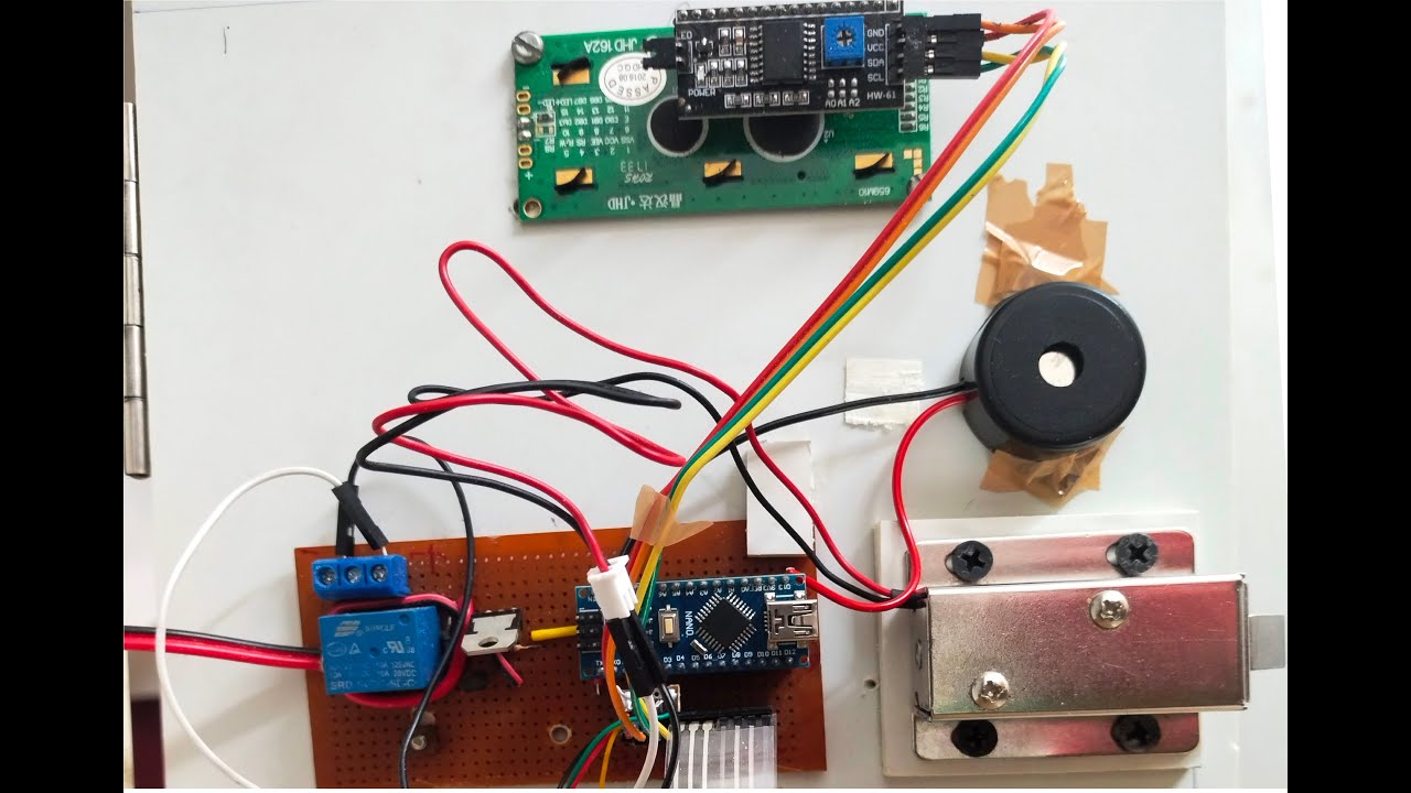 Building a Smart Door Lock System with Arduino and Fingerprint Scanner ...
