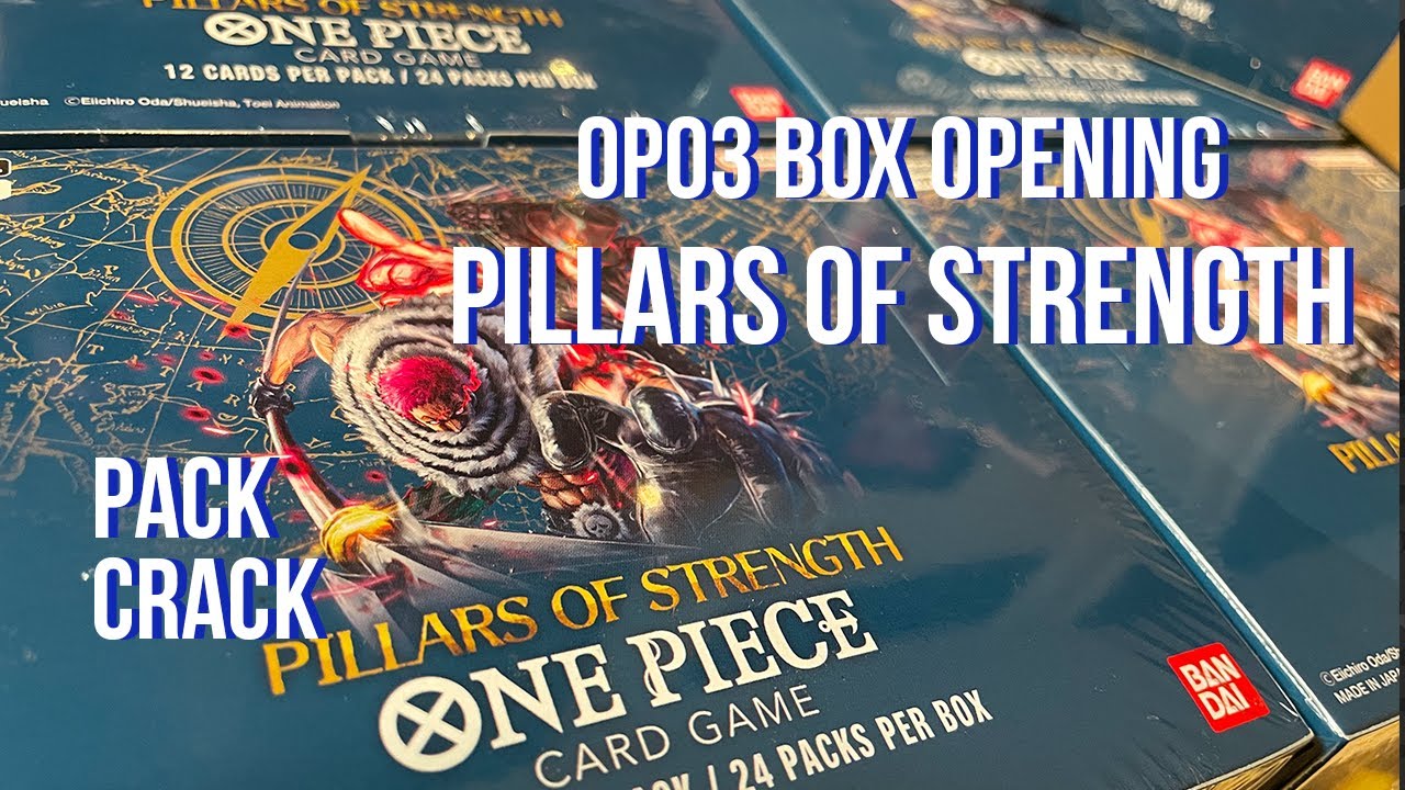 One Piece Card Game OP03 FIVE BOXES opening: The hunt for Manga ...