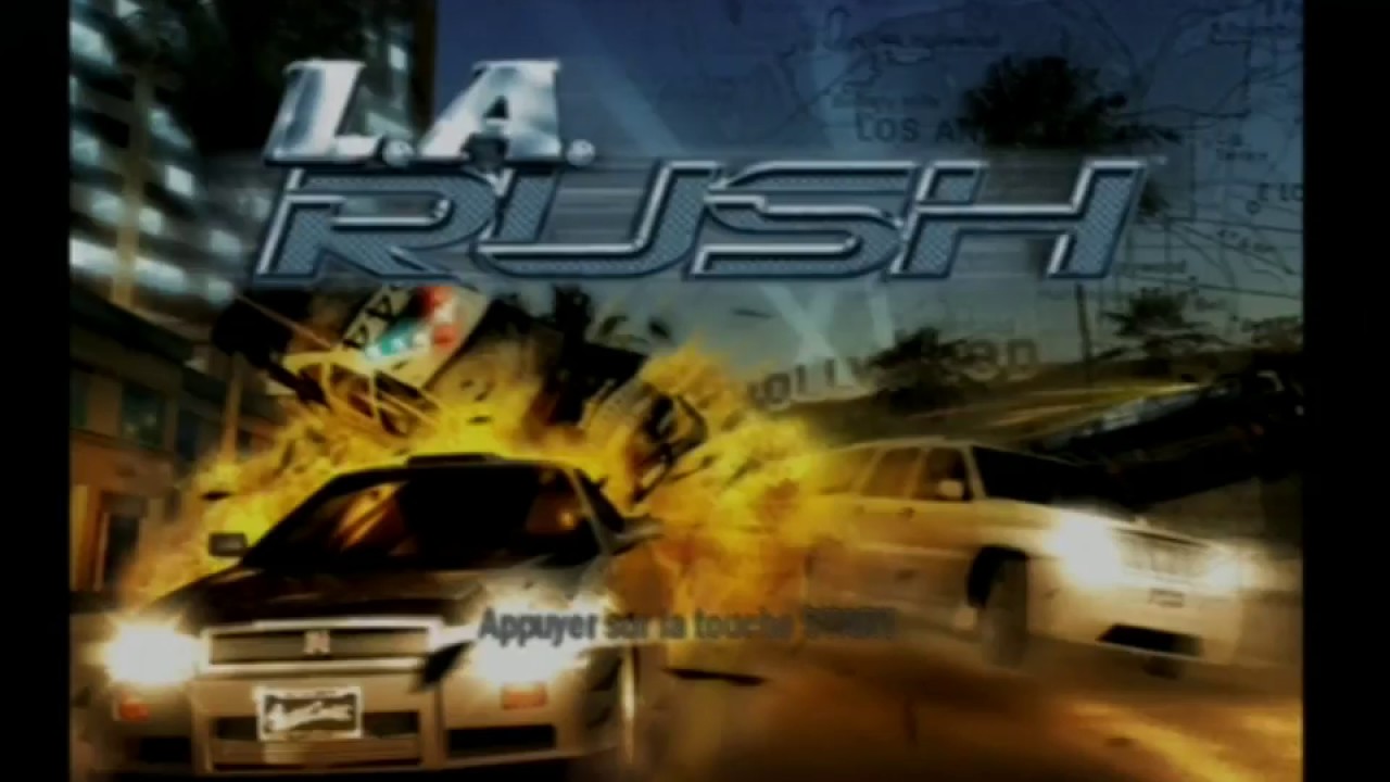 [Ps2] Introduction du jeu "L.A. Rush" de Midway (2005) - YouTube