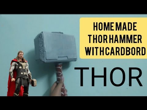 how to make thor hammer - YouTube