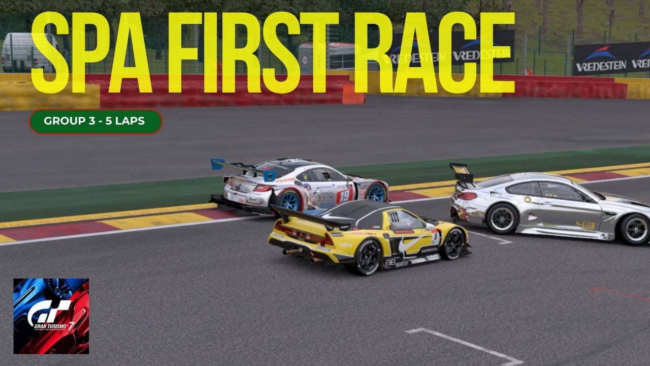GT7 - Spa First race - YouTube