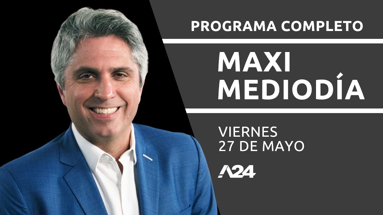 Daniel Lejtman + Alejandro Crespo + Ricardo Salomé #MMD Programa completo 27/05/2022 - YouTube