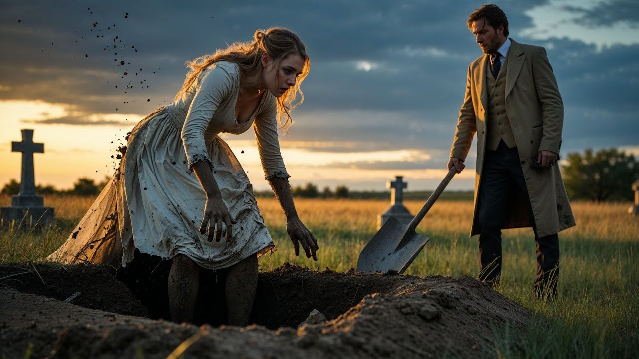 She Was Buried Alive in Wedding Dress, Claws Out of Grave to Find Groom ...