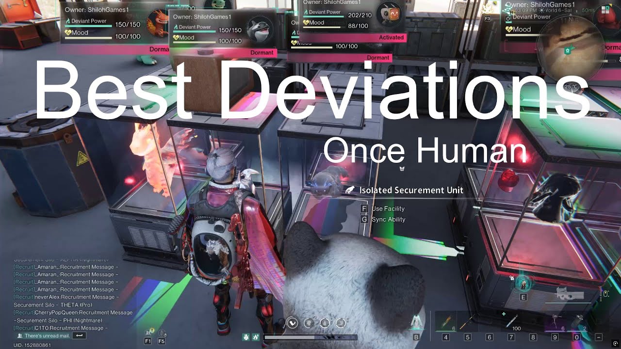 Best Deviations I've Found in Once Human - YouTube