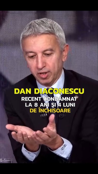 📢 𝗗𝗔𝗡 𝗗𝗜𝗔𝗖𝗢𝗡𝗘𝗦𝗖𝗨 𝗥𝗘𝗖𝗘𝗡𝗧 𝗖𝗢𝗡𝗗𝗔𝗠𝗡𝗗𝗔𝗧 𝗹𝗮 𝟴 𝗮𝗻𝗶 𝘀̗𝗶 𝟰 𝗹𝘂𝗻𝗶 𝗱𝗲 𝗶̂𝗻𝗰𝗵𝗶𝘀𝗼𝗮𝗿𝗲 - YouTube