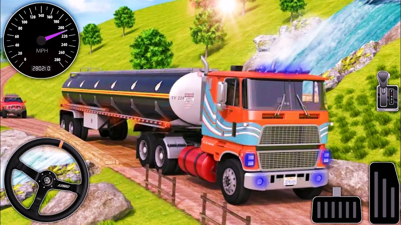 Oil Tanker Truck Driving Simulator - Offroad Fuel Cargo Truck ...