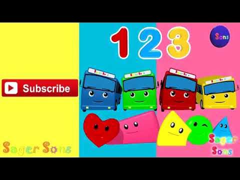 The Numbers Song Learn To Count from 1 to 10 Number Rhymes For Children ...