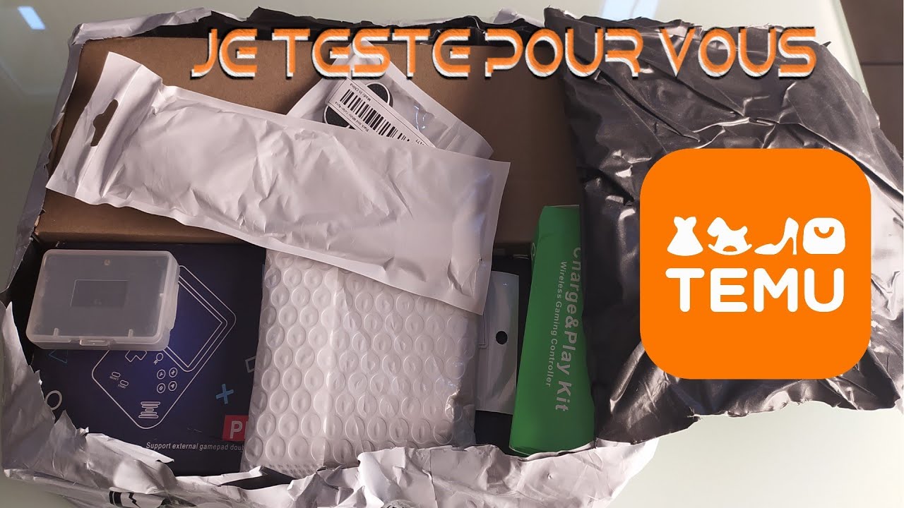 JE TESTE POUR VOUS console et accessoires gaming TEMU - YouTube