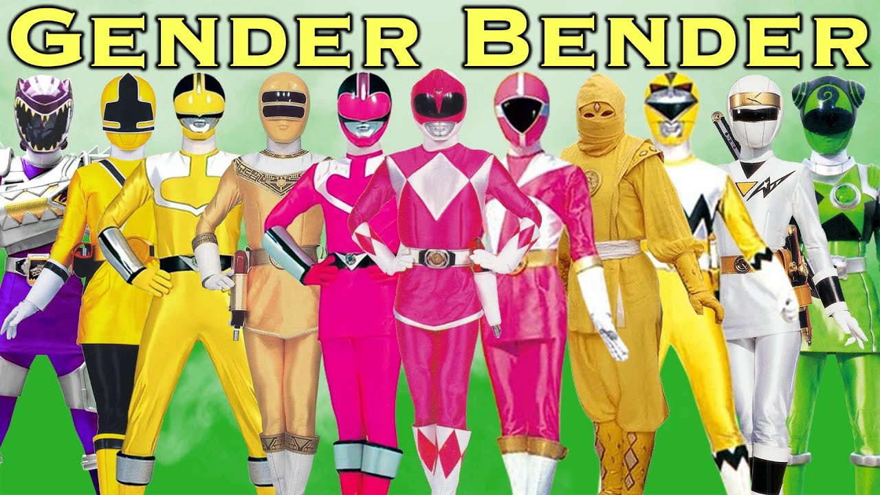 Gender Bender Rangers - Male Edition [FOREVER SERIES] Power Rangers x ...