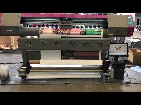 Max Print - com cabeça XP 600 - lançamento - YouTube