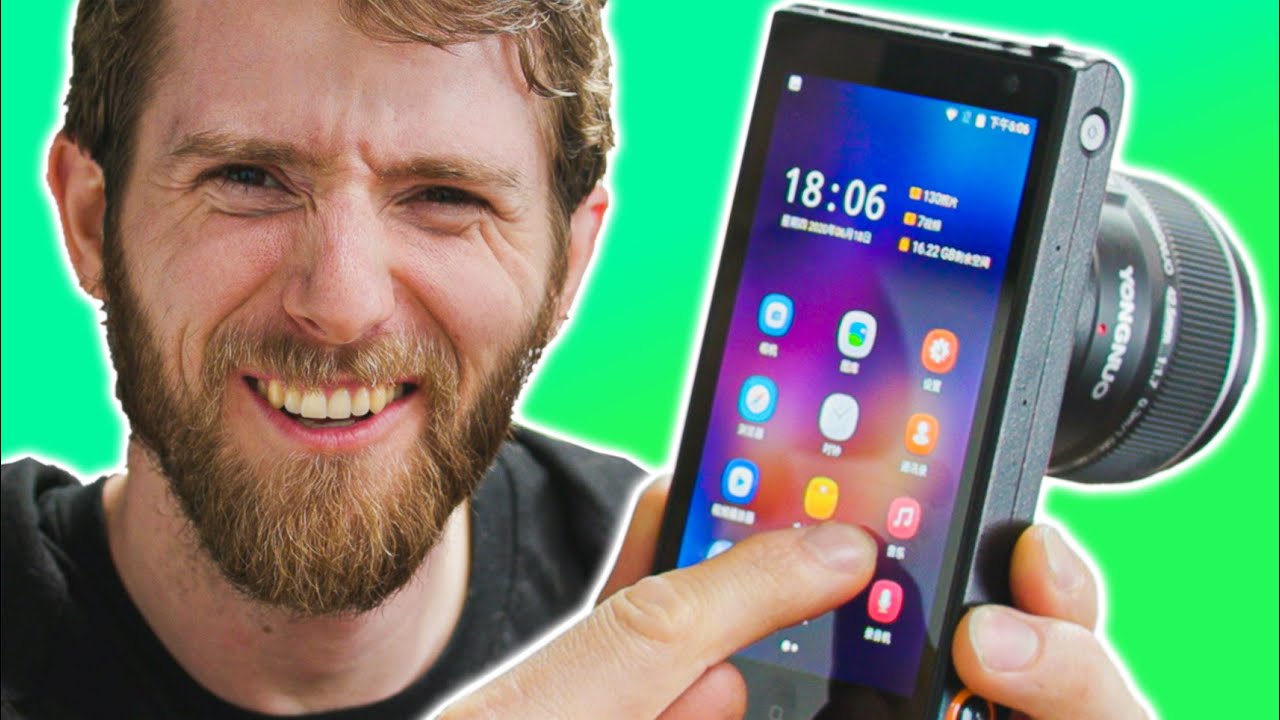 Is this weird thing a PHONE or a CAMERA? - YouTube
