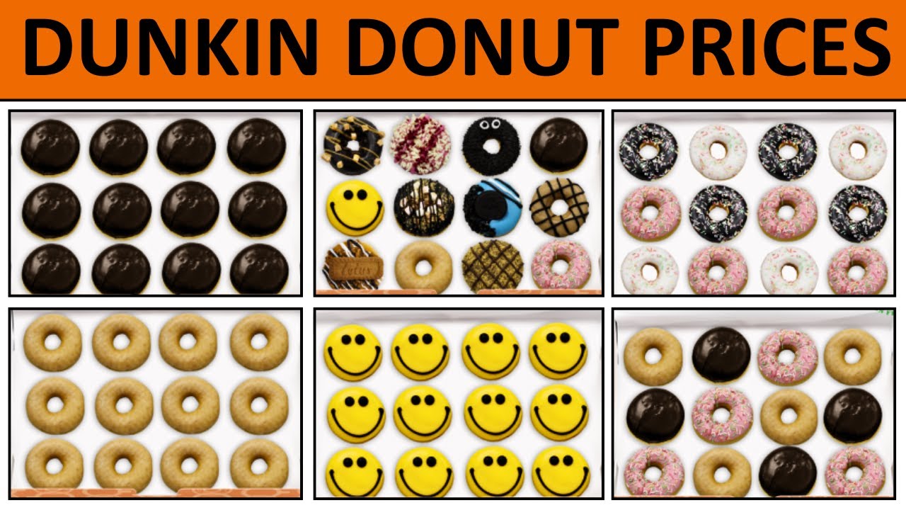 Dunkin Donut Prices 2024 | Chocolate, Smiles Donut, Cheesecake Chillout ...