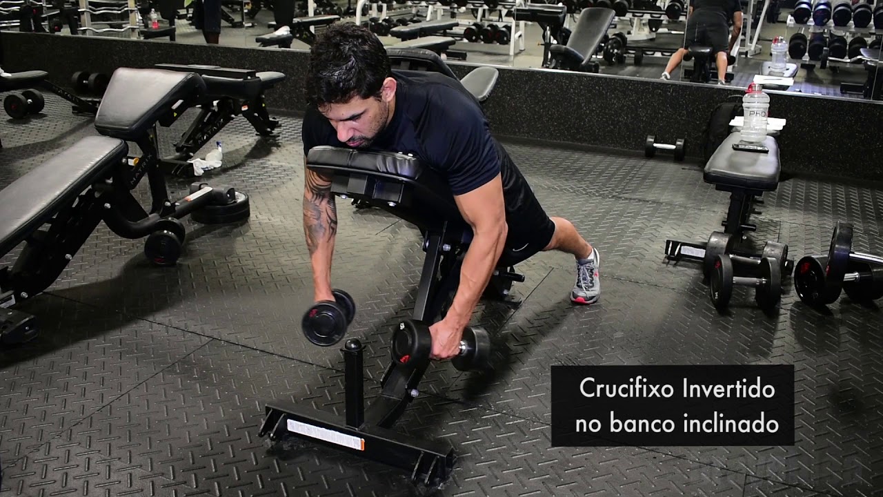 Brave Idea Crucifixo Invertido no Banco Inclinado - YouTube