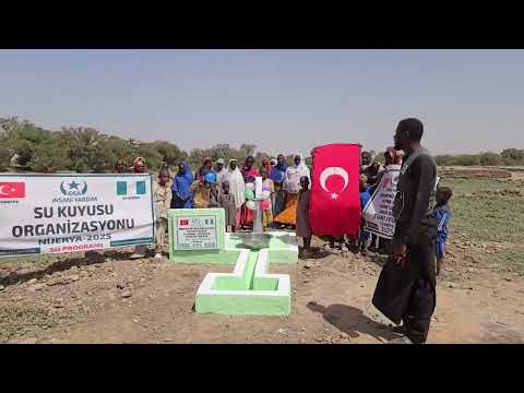 2814 - MERHUM NİZAM ALTAY, FATMA KAYA, FADİME ÖZÇELİK VE AYNUR OKYAY SU KUYUSU #waterwell #africa