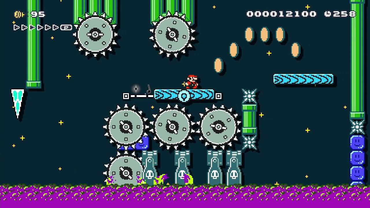 Transit lift 3 by に~みん 🍄 Super Mario Maker 2 😶 No Commentary ⚿abn - YouTube