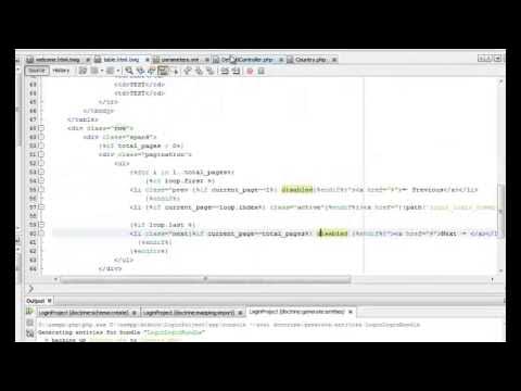 Doctrine And Twig Tutorial Video 2 Symfony2 Pagination with Twitter Bootstrap - YouTube