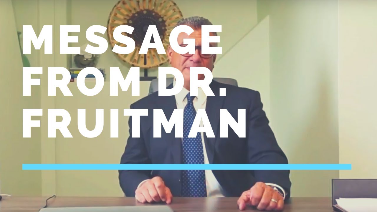 Message from Dr. Edward Fruitman, M.D. - Trifecta Health - YouTube