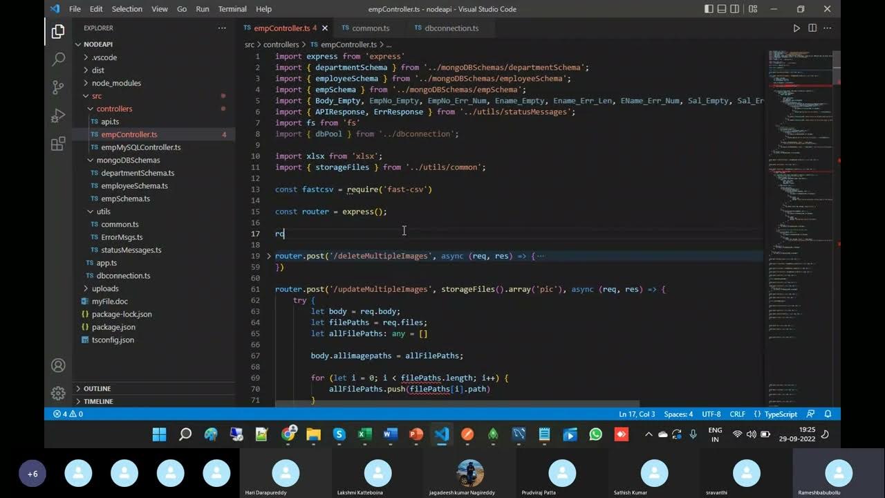 Part 88 Files upload using Grid FS in Node JS - YouTube