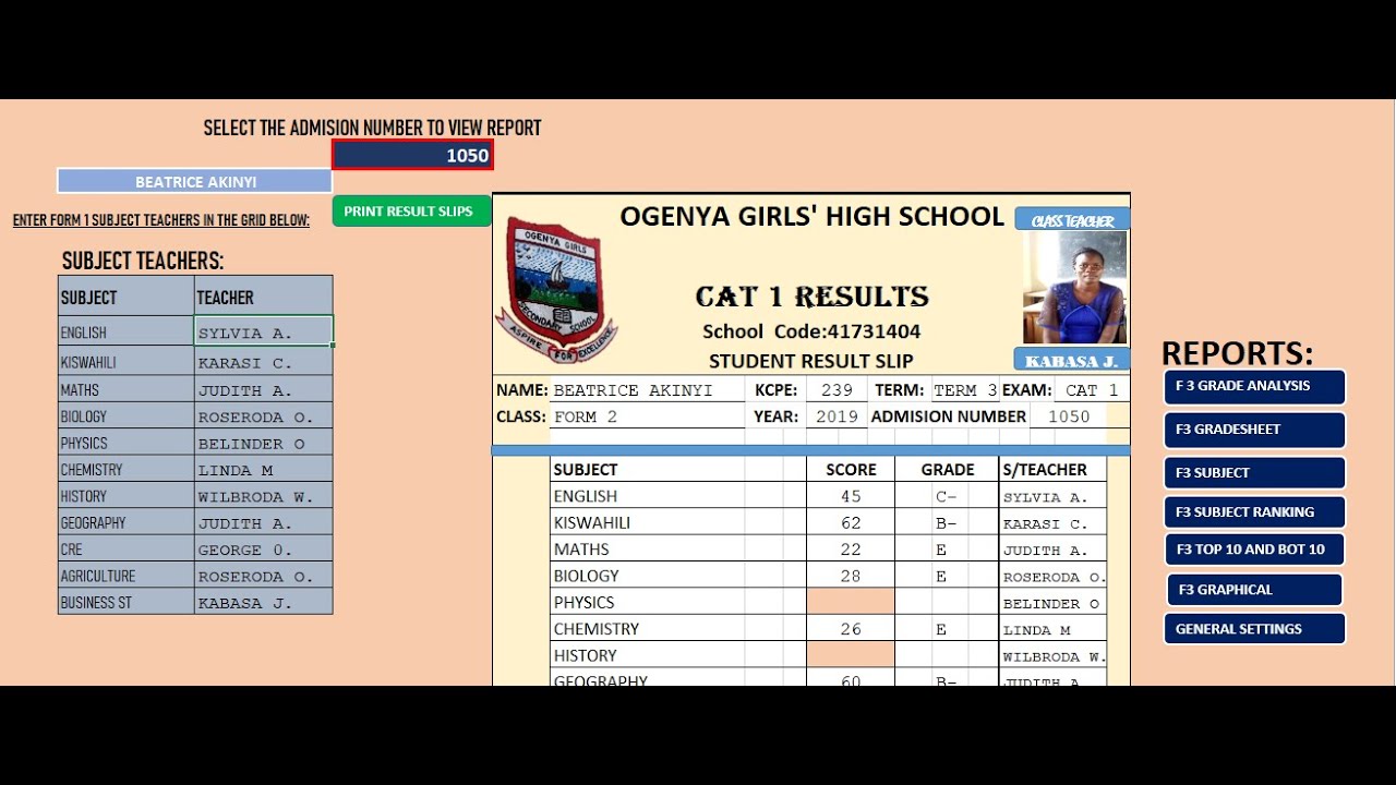 HOW TO AUTOMATICALLY GENERATE MULTIPLE REPORT CARDS IN EXCEL EASY WAY HOW TO AUTOMATICALLY GENERATE MULTIPLE REPORT CARDS IN EXCEL EASY WAY