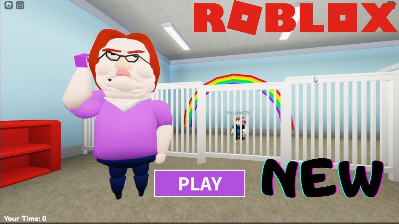 ROBLOX. Betty's Nursery Escape Obby - YouTube