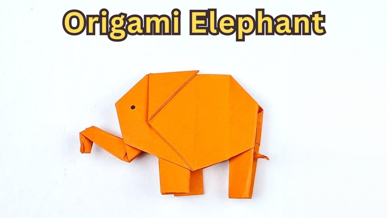 Desire to Create: Step-by-Step Origami Elephant Tutorial for Beginners ...