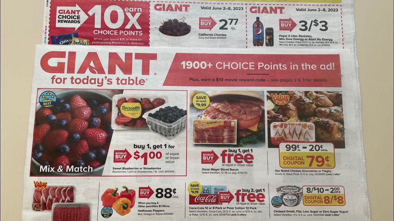 Giant Ad Preview June 2-8, 2023 - YouTube