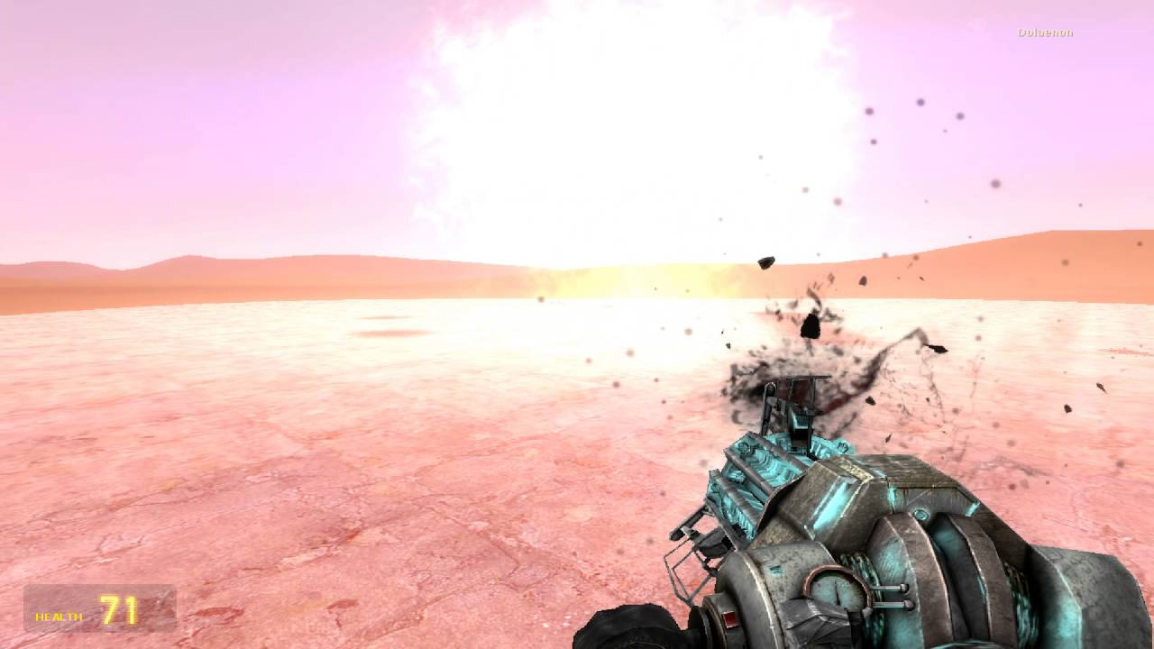 [GMod] SCP - 096 Explosion test - YouTube