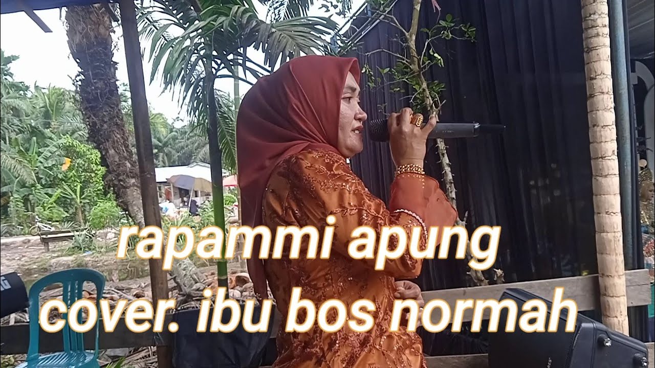 rapammi apung cover ibu bos Anita nada ibu normah - YouTube