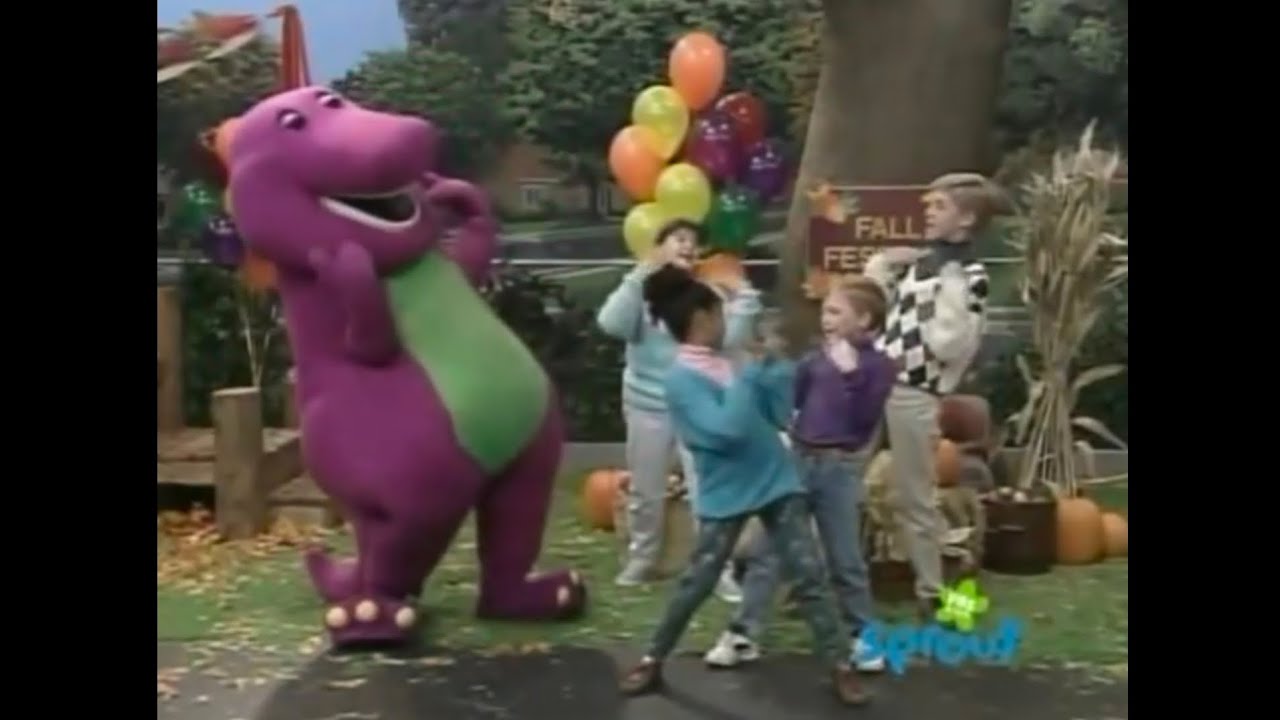 Barney Song : I Like Autumn (Falling For Autumn !) @BarneySongs-r1r ...