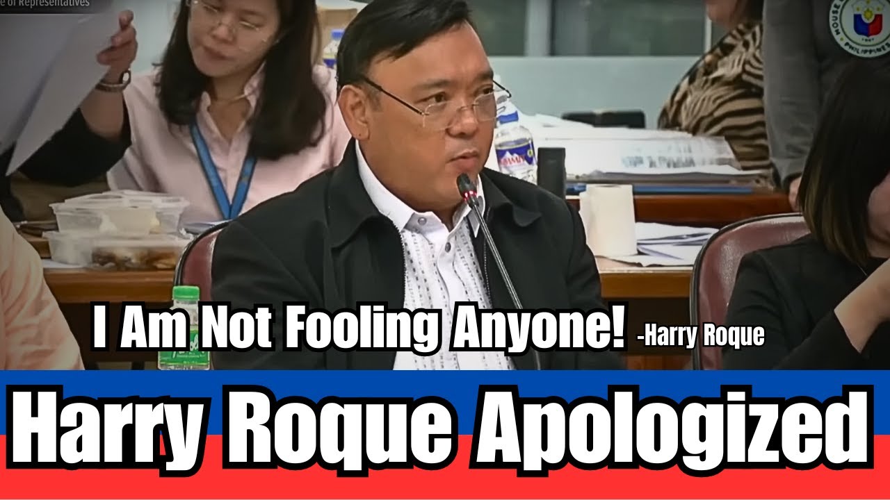 I Am Not Fooling Anyone! -Harry Roque - YouTube