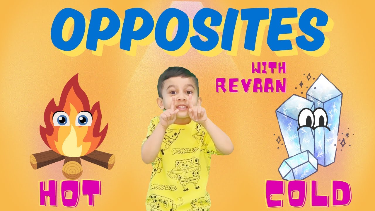 Learn Opposites with a Toddler! | Big & Small, Hot & Cold, and More ...