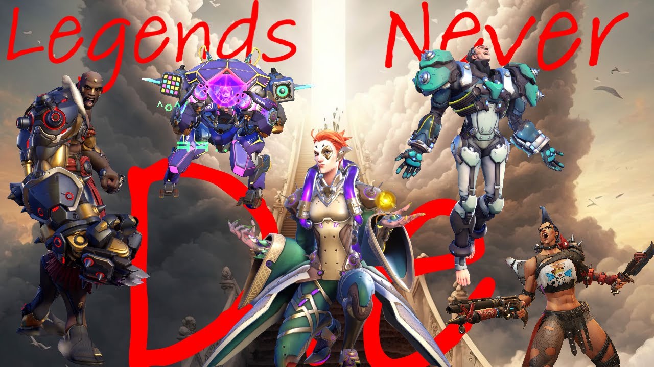 Legends never die 🎶- Overwatch 2 4K gameplay Edit + Neffex Music ...