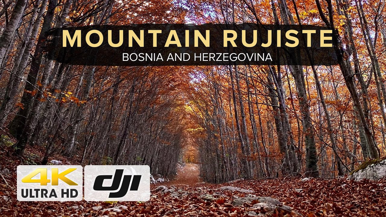 MOUNTAIN RUJISTE IN BOSNIA AND HERZEGOVINA [4K] [DJI Mavic Air 2] - YouTube