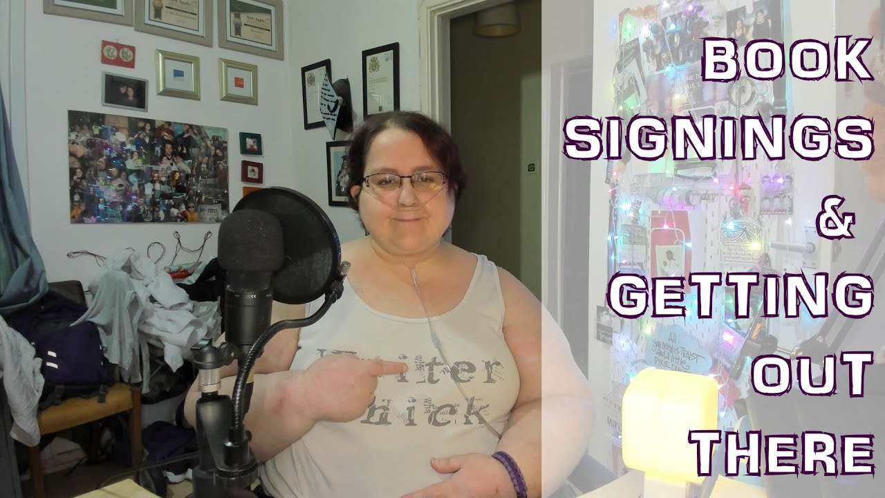 Book Signings & Getting Out There [CC] - YouTube