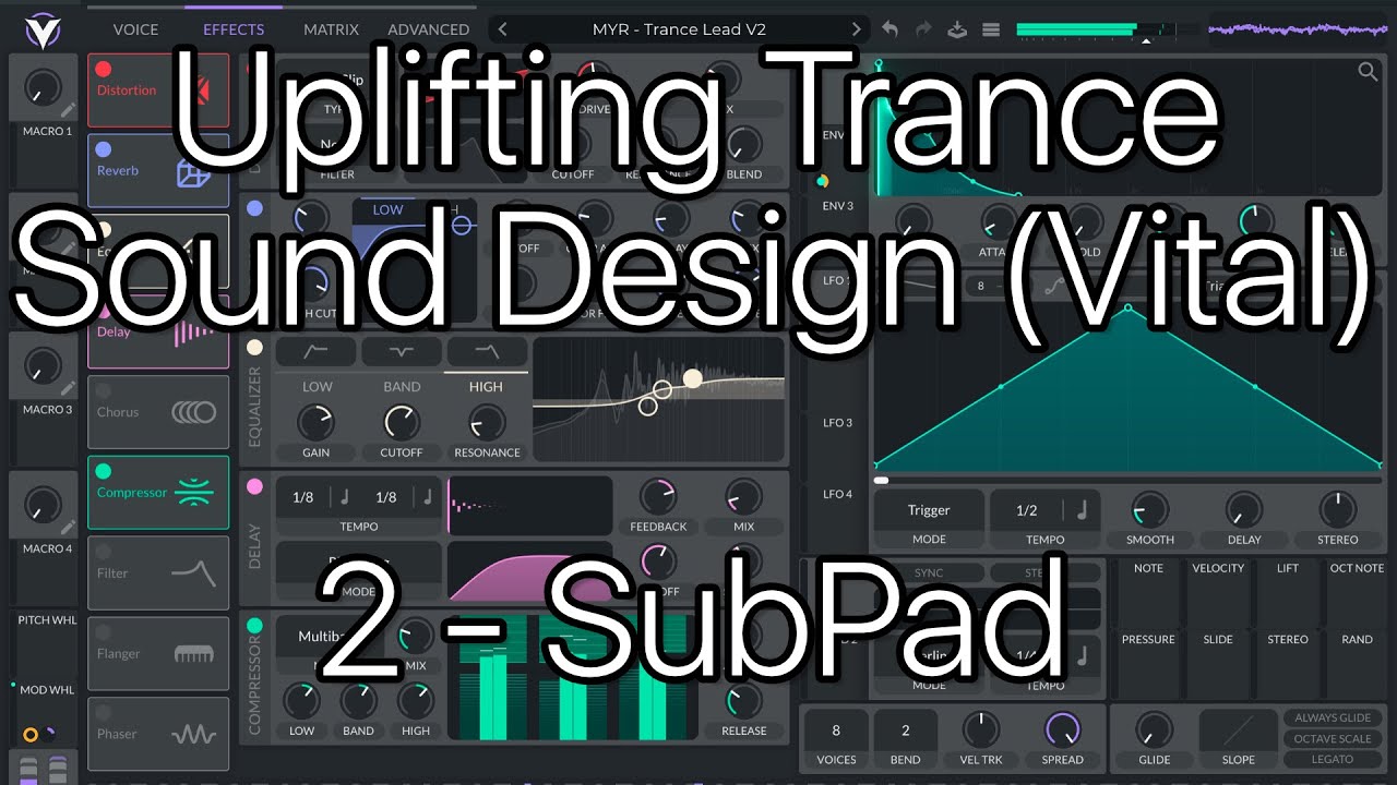 How to Make a Trance Sub Pad (Vital Sound Design, Uplifting Trance ...