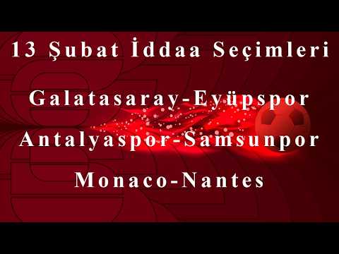 13 Şubat Cuma İddaa Tahminleri #iddaa #iddaatahminleri #iddaakazanma