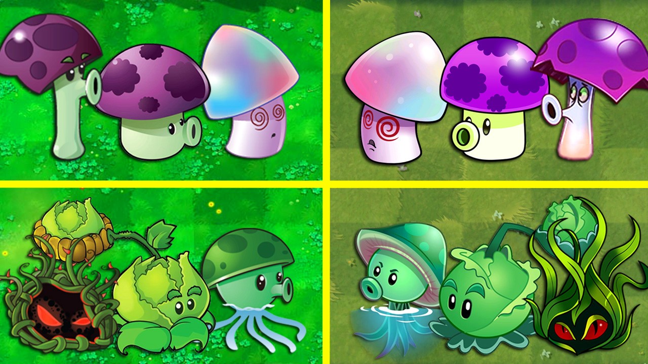 Random 15 Team Plants PVZ 1 vs PVZ 2 Battlez - Which Team Plant Will ...