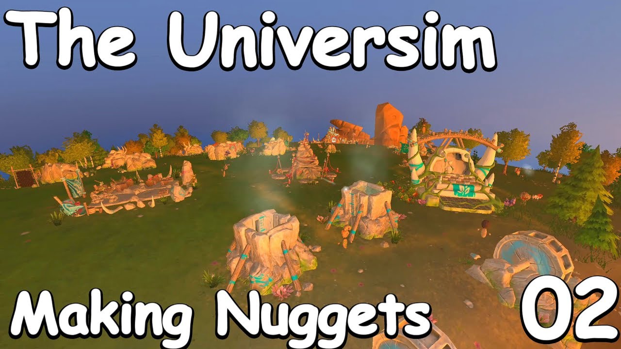 Making Nuggets - The Universim - Gameplay (2019) - 02 - YouTube